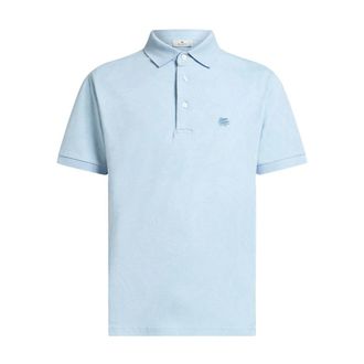 Etro Polo Shirt - - Tops - Herren - Blau - XL