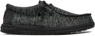 Hey Dude Mokassins Wally Sport Knit 40536-060 Schwarz