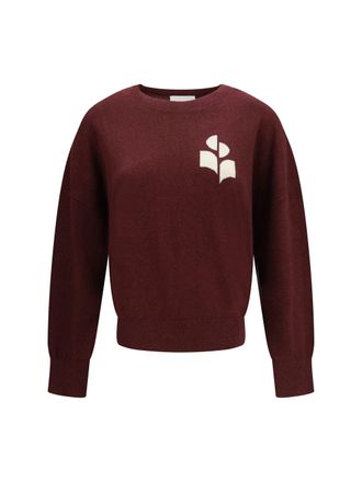 Isabel Marant Cotton-Wool Blend Sweater - Red