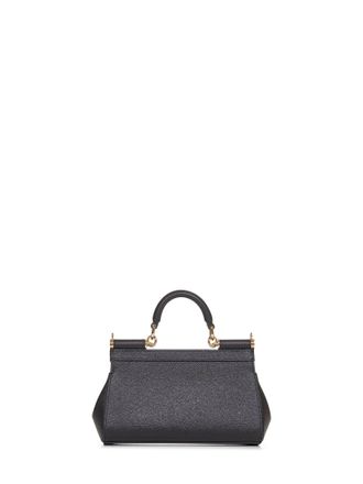 Dolce & Gabbana Sicily Top Handle Bag - Black