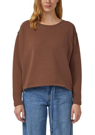 s.Oliver Verk&uuml;rztes Sweatshirt mit Naht-Details