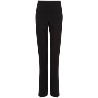 Ferragamo Femme, Pantalons, Noir, Taille: 40 FR Pantalon Slim-Fit