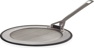 LE CREUSET Le Creuset Pfannen-Spritzschutz aus Edelstahl, 20cm bis 24cm, 53303260010000