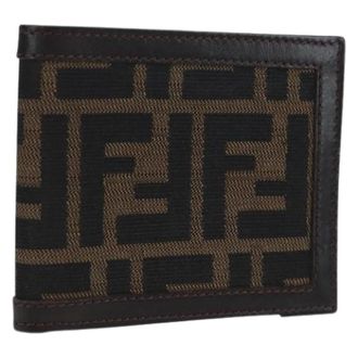 Fendi Pre-owned Vintage Zucca Bifold Wallet - - Pre-owned - Damen - Braun - ONE SIZE