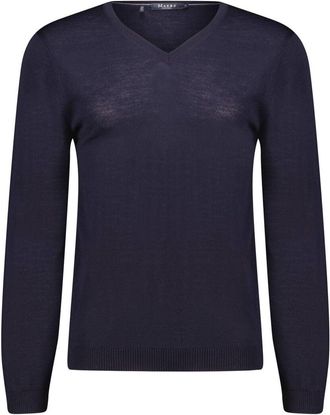 Maerz Herren Strickpullover aus Schurwolle