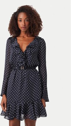 Guess Kleid f&uuml;r den Alltag W6YK35 W2959 Dunkelblau Regular Fit