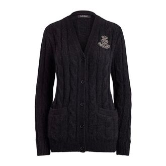 Ralph Lauren Cardigan en maille - Femme - Pulls - Noir - Taille: 38 FR
