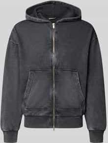Redefined Rebel Sweatjacke aus Baumwoll-Mix mit Kapuze Modell SPENCER