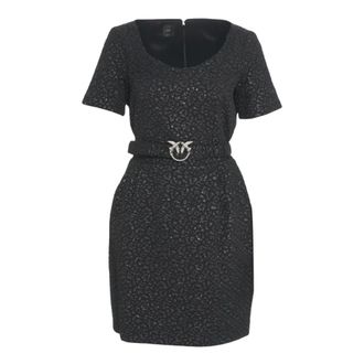 Pinko Pinko, Femme, Robes, Noir, Taille: 40 FR Araceli Mini Robe Ceinture