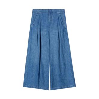 Max Mara Damen, Hosen, Blau, XSGr&ouml;&szlig;e