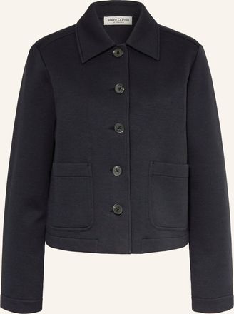 Marc O'Polo Marc Opolo Kastenjacke Aus Jersey blau
