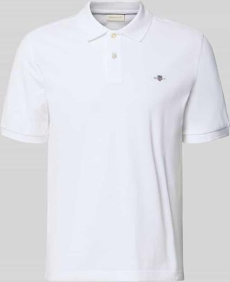 GANT Slim Fit Poloshirt mit Logo-Stitching