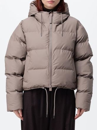 Rains Kurze wasserdichte Steppjacke von aus recyceltem Funktionsstoff