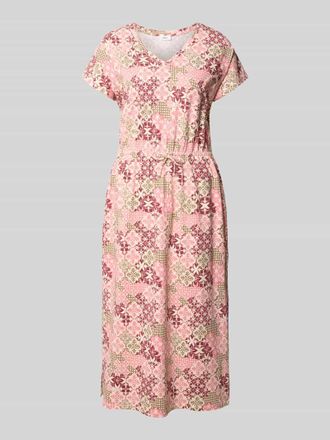 s.Oliver Red Label Relaxed Fit Freizeitkleid aus Baumwoll-Mix