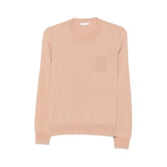 PESERICO Pull orn&eacute; de d&eacute;tails - Femme - Pulls - Beige - Taille: 44 FR