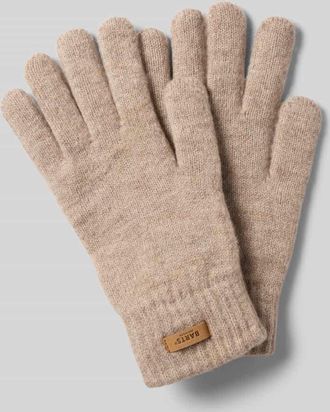Barts Handschuhe mit Label-Patch Modell Witzia