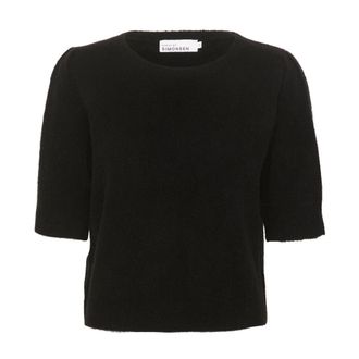 Karen by Simonsen Einfacher Pullover Meteorit - - Knitwear - Damen - Schwarzk - 2XL