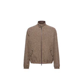 Moncler Moncler Ebrodel Reversible Down Shirt Jacket, Men, Brown, Size: 0