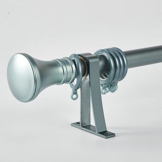 Generic Gardinenstange Raumteiler Mit Dekorativen Endst&uuml;cken Und Wandhalterung 70-600cm F&uuml;r &Ouml;senvorh&auml;nge Schwere Dekorative Vorhangstange F&uuml;r Fenster Und T&uuml;re