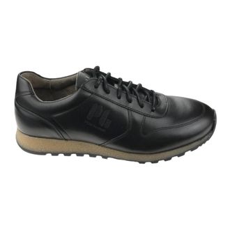 Gabor Homme, Chaussures, Noir, Taille: 40 1/2 EU Baskets en cuir