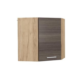 Vicco Eckh&auml;ngeschrank R-Line, K&uuml;chen-Eckschrank, Edelgrau, 57 cm