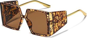 Generic Mode hommes et femmes lunettes de soleil ombrage extérieur plage fête lunettes de soleil décoratives (couleur : F, taille : moyen) 2026