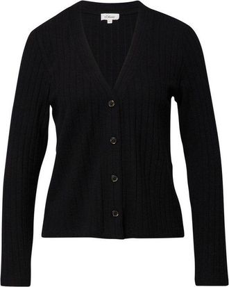 s.Oliver Cardigan T-Shirt Weicher Jerseycardigan