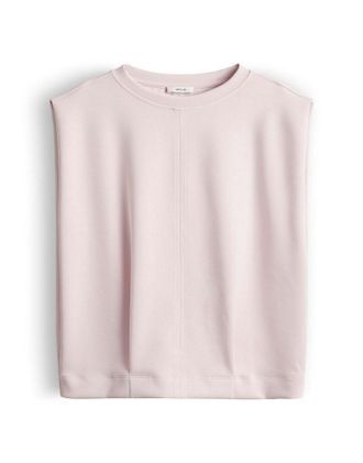 OPUS Sweatshirt Goasis aus softem Sweat mit samtiger Oberfl&auml;che Zarte Falten geben dem Look eine lockere Leichtigkeit