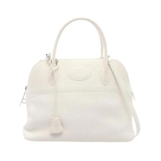 Herm&egrave;s Pre-owned Cuir sacs-main - Femme - Pre-owned - Blanc - Taille: ONE Size