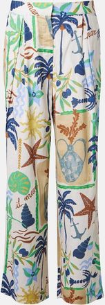 Velvet Weite Hose Trizie aus Baumwolle