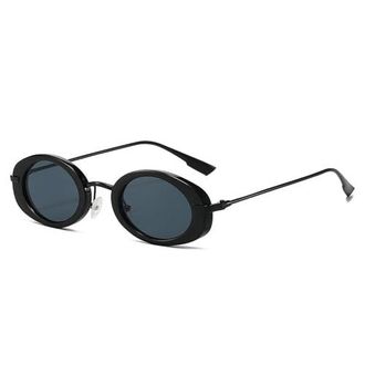 Generic Lunettes De Soleil &Agrave; Monture Fine For Hommes Et Femmes, Id&eacute;ales For Les Vacances, Activit&eacute;s Plein Air Trajets Quotidiens(Black)