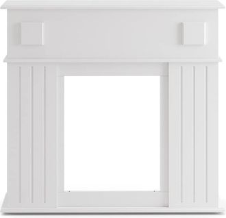Vicco Kaminumrandung, Kaminsims, Wei&szlig;, 109 x 100 cm