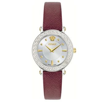 Versace Femme, Accessoires, Rouge, Taille: ONE Size Greca Sphere Watch