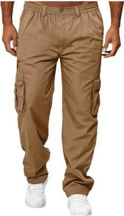 Generic Pantalon De Jogging Grande Taille Homme Bas L&eacute;ger &Eacute;l&eacute;phant Thermique Confort Noire Confortable D&eacute;tente Meilleurs Jogg Punk Argent&eacute; Chinois Un Chanvre 