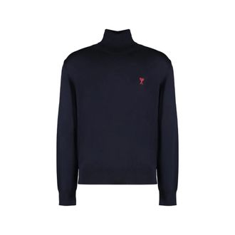Ami Taschen - - Knitwear - Herren - Blau - XL