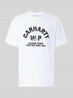 Carhartt Work in Progress Regular Fit T-Shirt aus reiner Baumwolle Modell Column