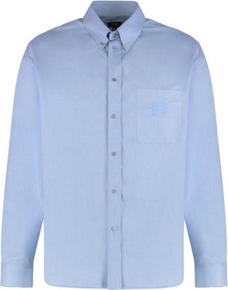 Fendi Herren, Shirts, Blau, MGr&ouml;&szlig;e