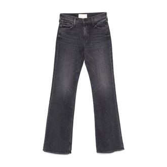 Mother Bootcut Jeans mit 35-Zoll-Schrittl&auml;nge - - Jeans - Damen - Schwarzk - W26