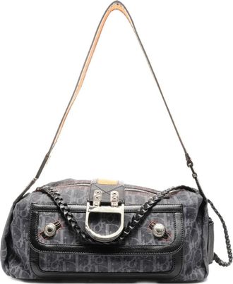 Dior 2005 Trotter shoulder bag - Grau