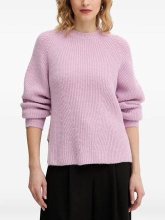 Twin-Set pull c&ocirc;tel&eacute; - Rose