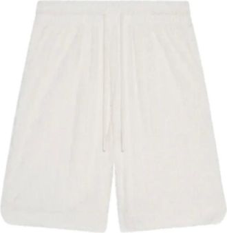 Dr&ocirc;le de Monsieur Homme, Shorts, Blanc, Taille: S Shorts d&eacute;contract&eacute;s