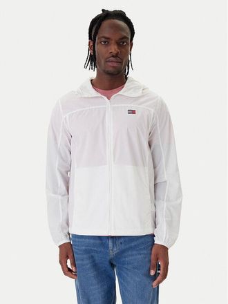 Tommy Jeans &Uuml;bergangsjacke DM0DM23112 Wei&szlig; Regular Fit