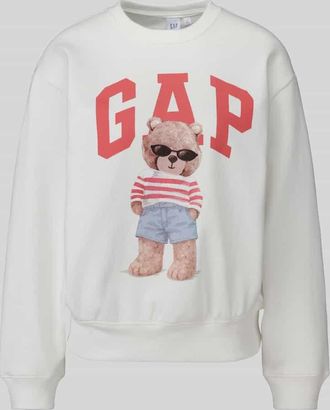 GAP Regular Fit Sweatshirt aus Baumwoll-Mix Modell NEW HERITAGE CREW