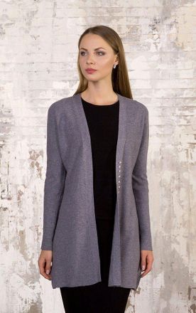 Passioni Cardigan mit Schmucksteinen