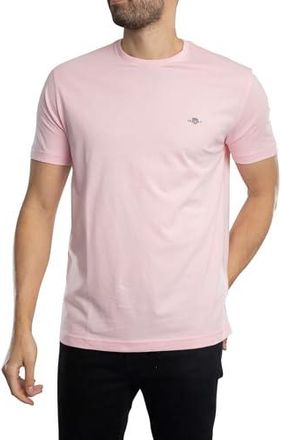 GANT Reg Shield SS T-Shirt, California Pink, XXL Hommes