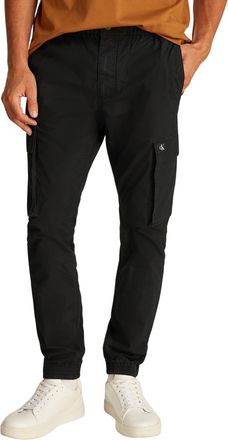Calvin Klein Jeans Calvin Klein Herren Cargo Hose Skinny Fit, Schwarz (Ck Black), 34W