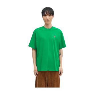 A Bathing Ape One Point Relaxed Fit Tee - - Tops - Herren - Gr&uuml;n - M