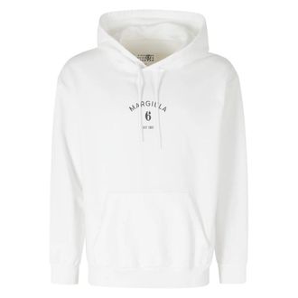 Maison Margiela Felpa Hoodie - - Sweatshirts & Hoodies - Herren - Wei&szlig; - L