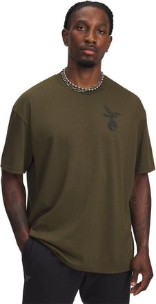 Under Armour Project Rock T-Shirt f&uuml;r Herren (Gr&uuml;n)