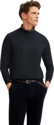 Bugatti Herren Pullover Rundhals O-Neck Kaschmir-Anteil Regular Fit